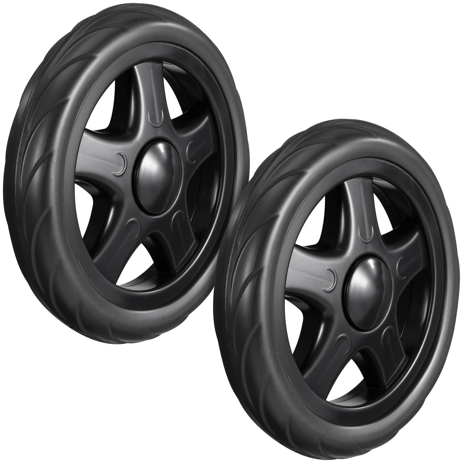 Click here for Oulii 2pcs Heavy Duty Grocery Rolling Cart With Wh... prices