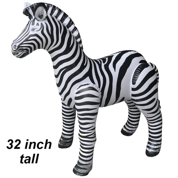 Jet Creations Zebra Inflatable 32 in tall - Walmart.com