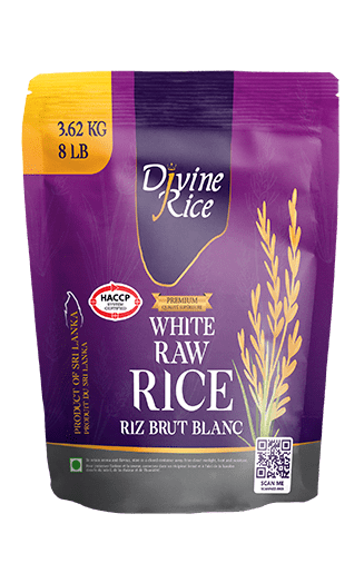 White Raw Divine Rice (8LB) - Walmart.ca