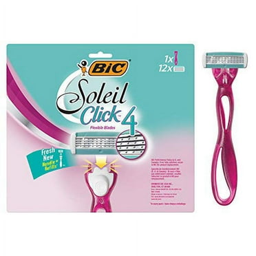 Bic Simply Soleil Click Women's Shaver, Smooth Comfort Disposable ...