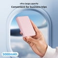 5000mAh Mini Portable Power Bank - with Type-C and USB-A ports for fast ...