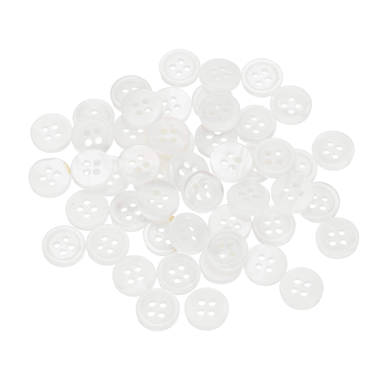 Click here for Uxcell 50pcs Natural Shell Buttons  4 Hole Mother... prices