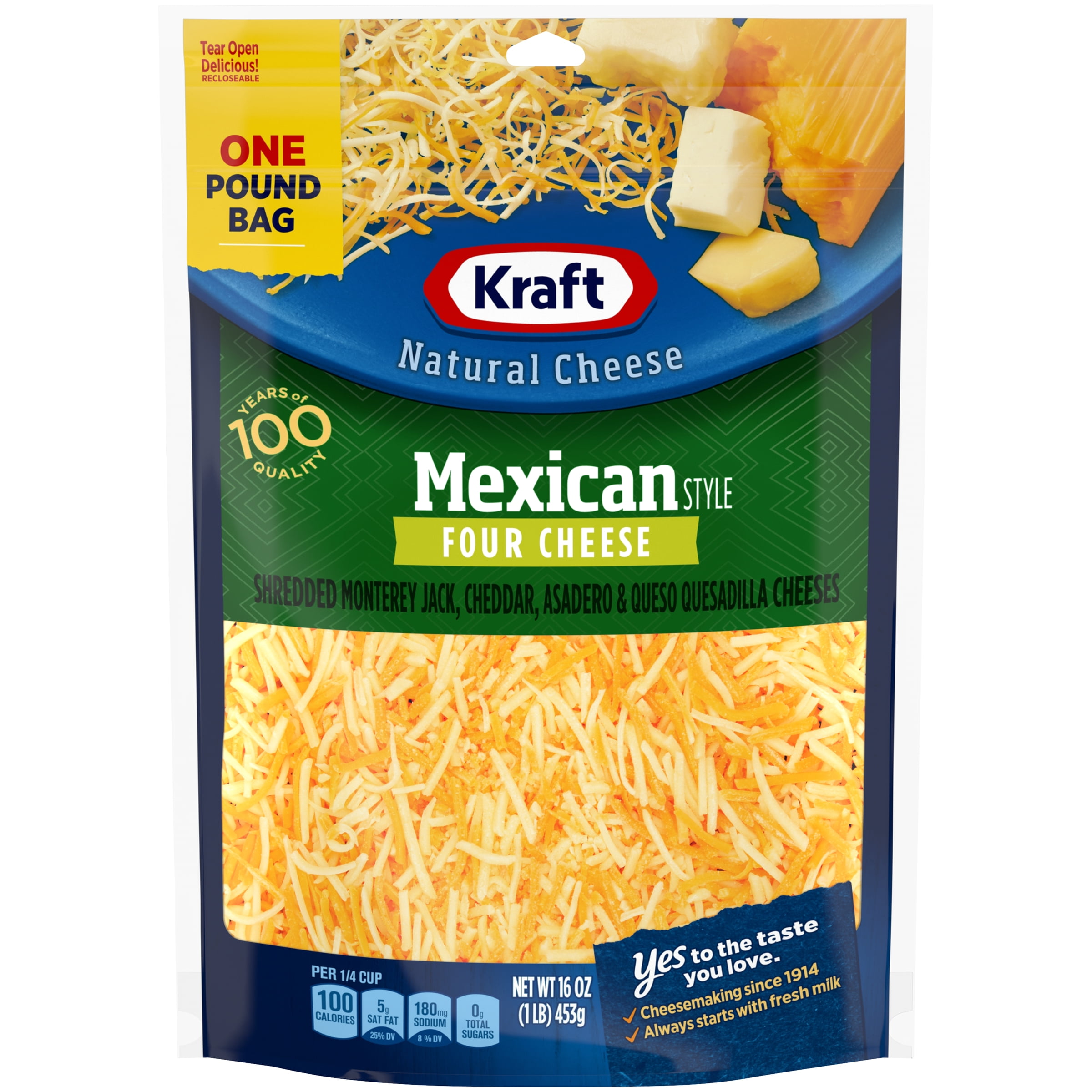Kraft Shredded Mozzarella Cheese Kraft Mozzarella Shredded Cheese, 8