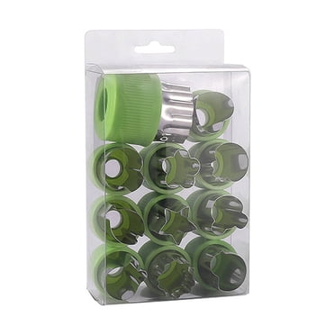 Round Cookie Biscuit Cutter Set, 12 Graduated Circle Pastry Cutters ...