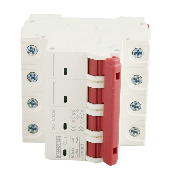 Solar System Circuit Breaker, Tripping Ability Stable Mini Circuit Breaker 6000A Breaking ...