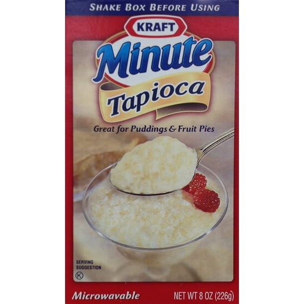 Kraft, Minute, Tapioca Mix, 8oz Box (Pack of 4) - Walmart.com