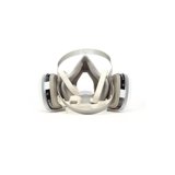 3M Dual cartrdge Respirator Assembly 52P71 Organic Vapor/P95 Medium ...