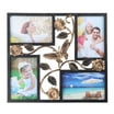 8 Gray Gallery Collage Frame Set for 4x6 Photos with Unique Tree Decor ...