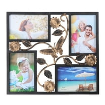 8-Opening Black Collage Photo Frame - Versatile Wall Display for Home ...