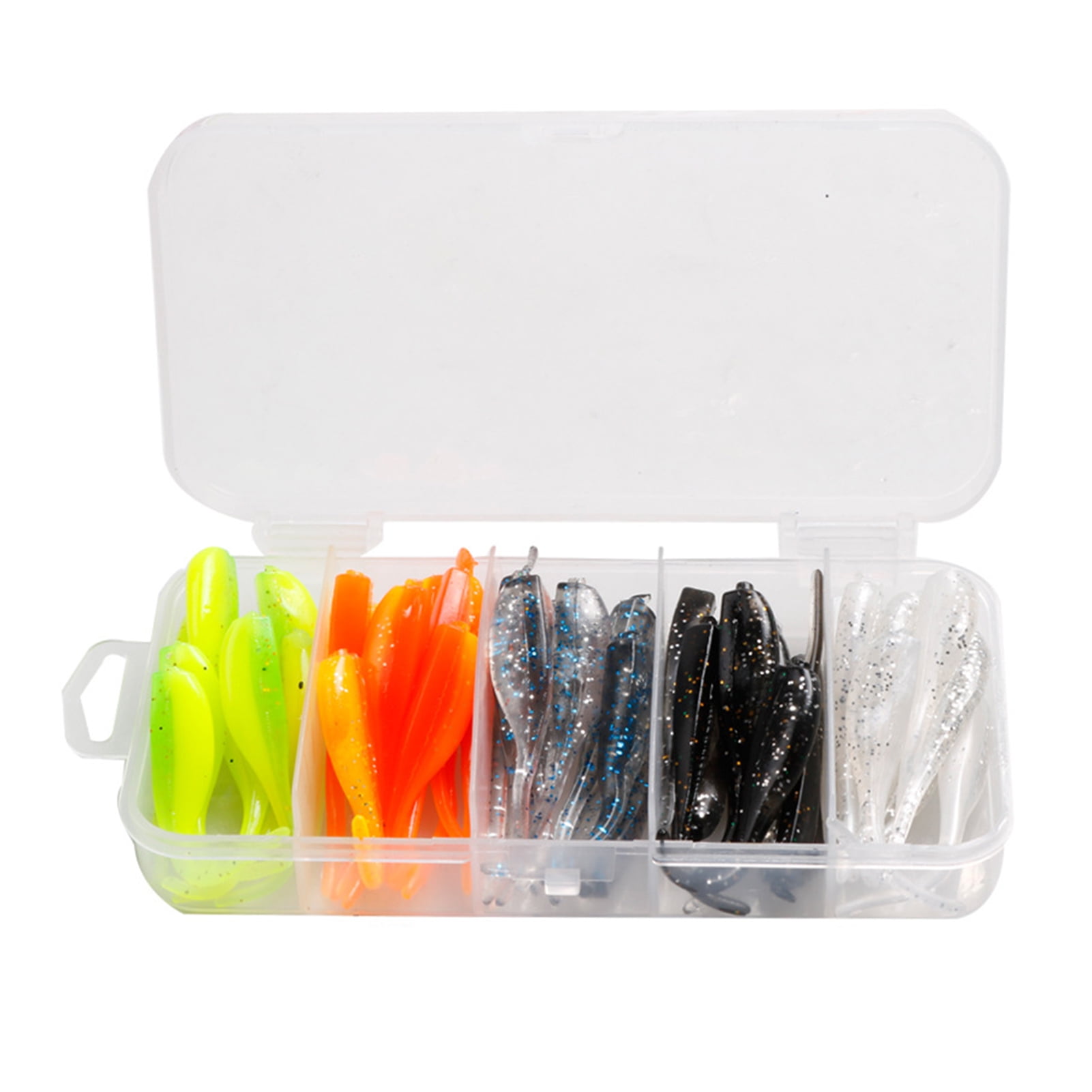 Click here for Trayknick 50pcs/Box Plastic Fishing Lure Vivid Wea... prices
