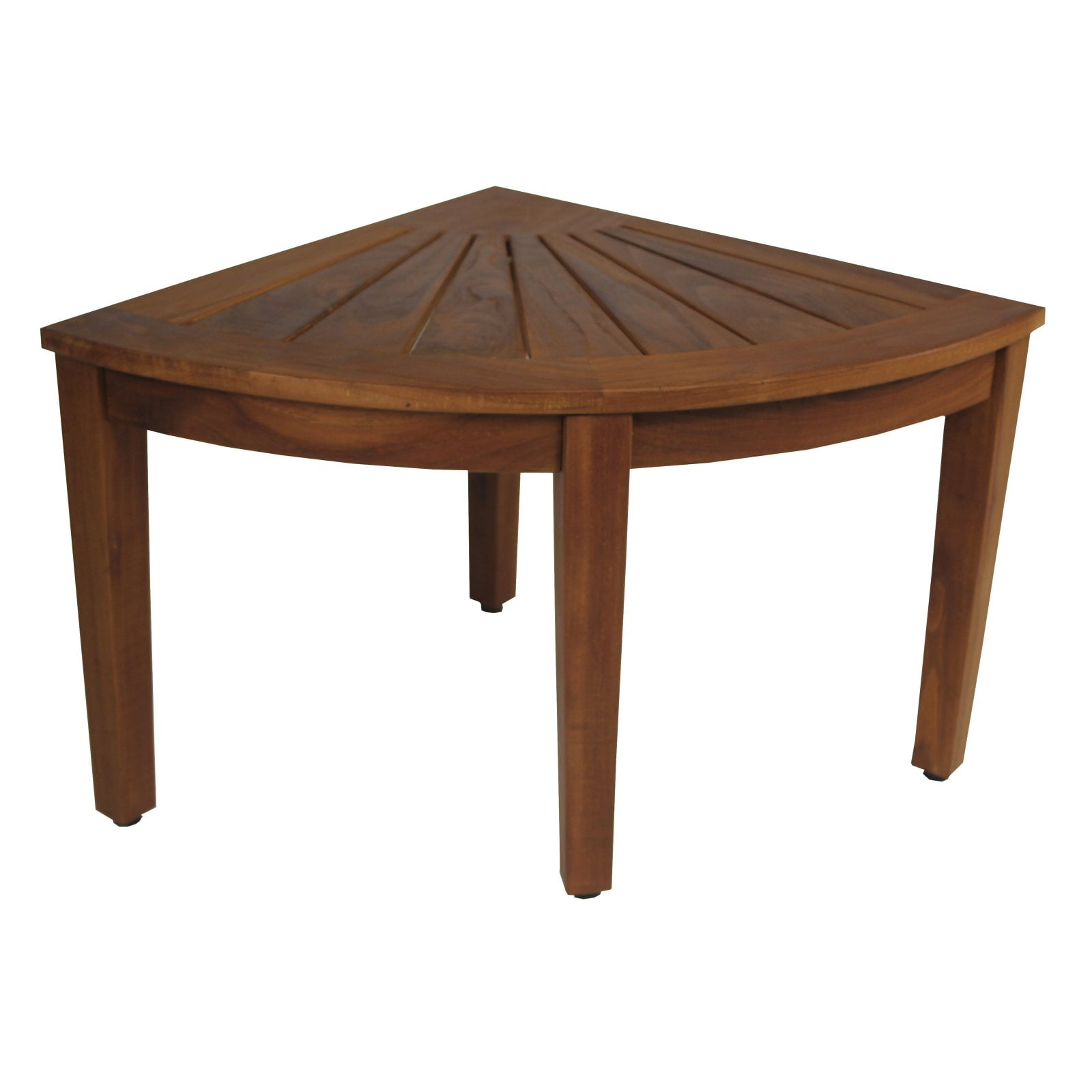 Aqua Teak Large 22 in. Corner Stool - Walmart.com