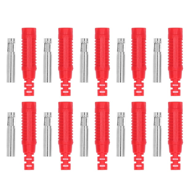 Press Fit Banana Socket,10 Set Banana Female Banana Socket Probe ...