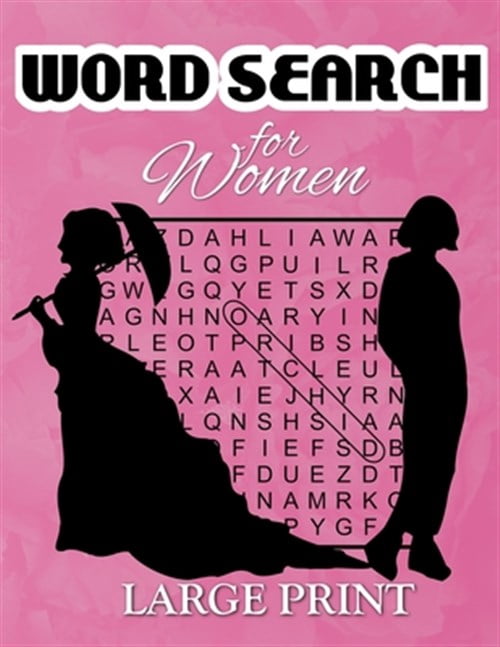 Pre-Owned Word Search for Women: Large Print Puzzle Book - Walmart.com