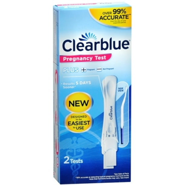 Clearblue Easy Pregnancy Test 2 Each (Pack of 6) - Walmart.com ...