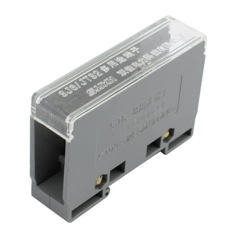 1 Input 4 Output 2 Positions 2 Rows 690V Wire Terminal Block Gray ...
