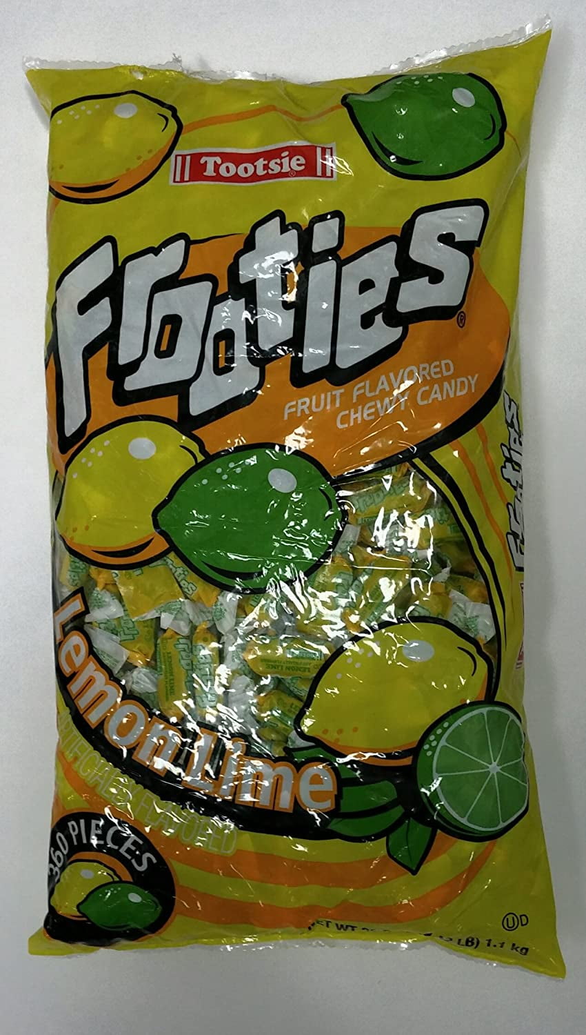 Frooties 360 Piece Bag Lemon Lime - Walmart.com