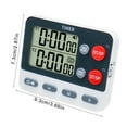 2 Channel Timer Plastic Countdown/Countup Use with Back Portable for ...