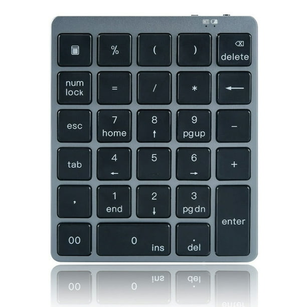 Teclado numérico inalámbrico 28 Teclas perfecl para Contabilidad ...