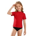 Byoo Little Girls UPF 50+ Rash Guard Swim Set Quick Dry Solid Beach ...