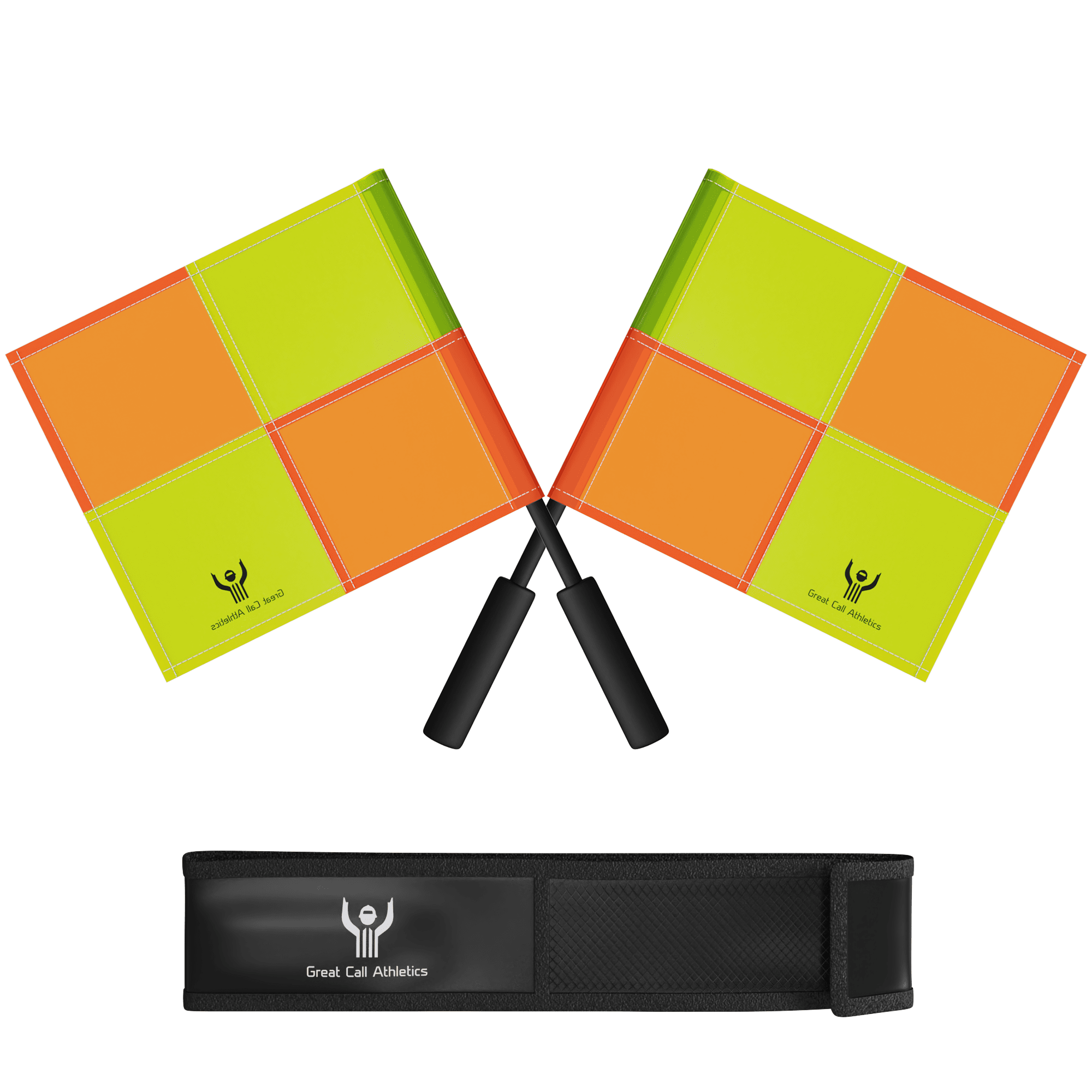 Great Call Athletics | Soccer Referee Flag Pro Set With Case ...