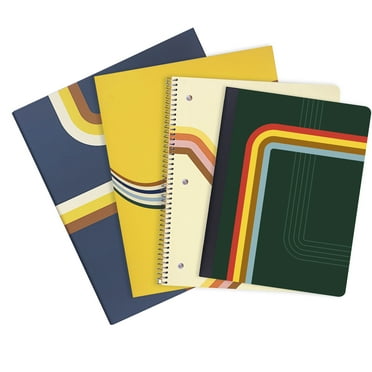 U Style Take Note 4 Pack Fashion Stationery Bundle, 3-Ring 1" Binder ...