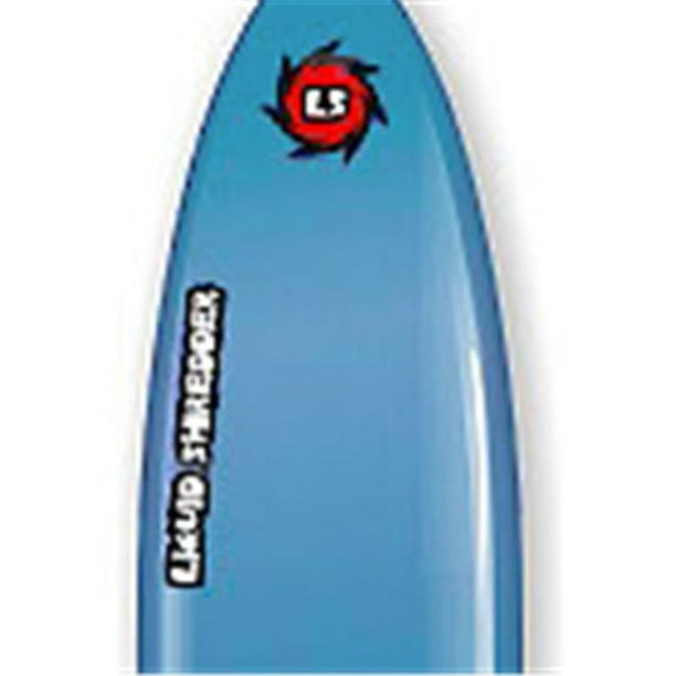 Liquid Shredder 9 ft. FSE EPS-PE Soft Surf Board, Blue - Walmart.com
