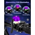 Bike Bell for Kids & Adults, Light up Bike Accessories Adjustable with ...