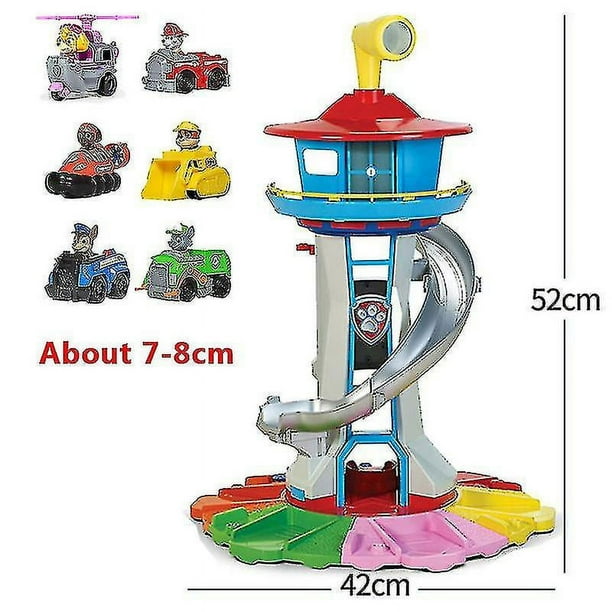 Oversized Tower Puppy Headquarters Toy With Music Light Patrulla Canina Lookout Toys Set Kid s Birthday Gift Walmart
