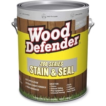 Wood Defender 200 Series Leatherwood Transparent Stain & Sealer gallon ...