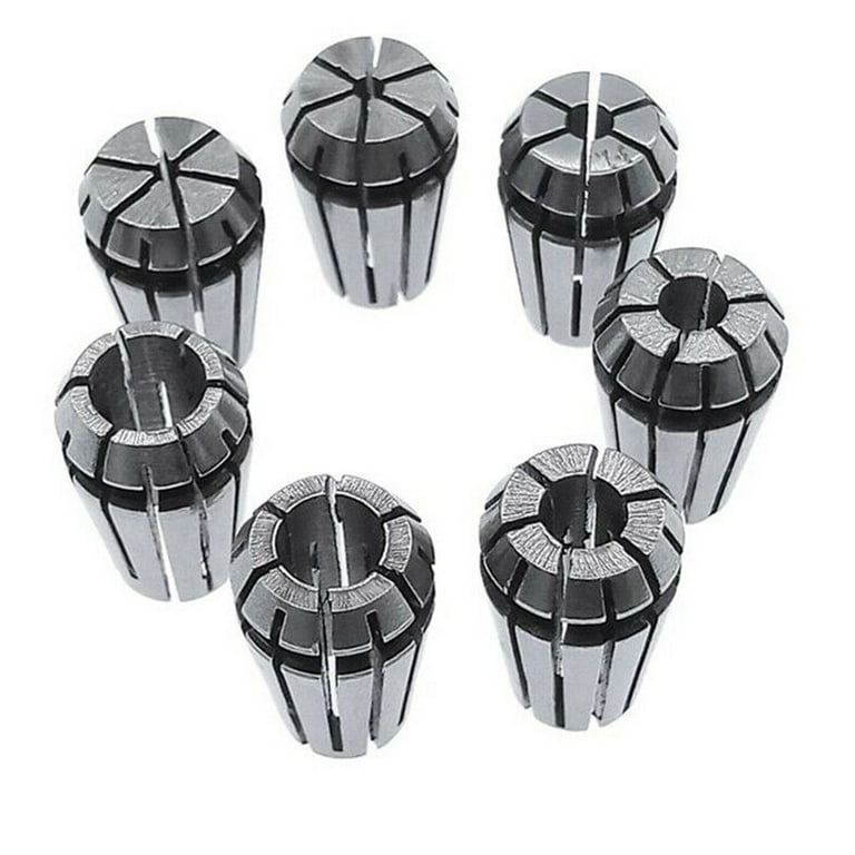 ER11 Collets ER11 Collet Set - 1-7mm Carbon Steel Collets For CNC ...