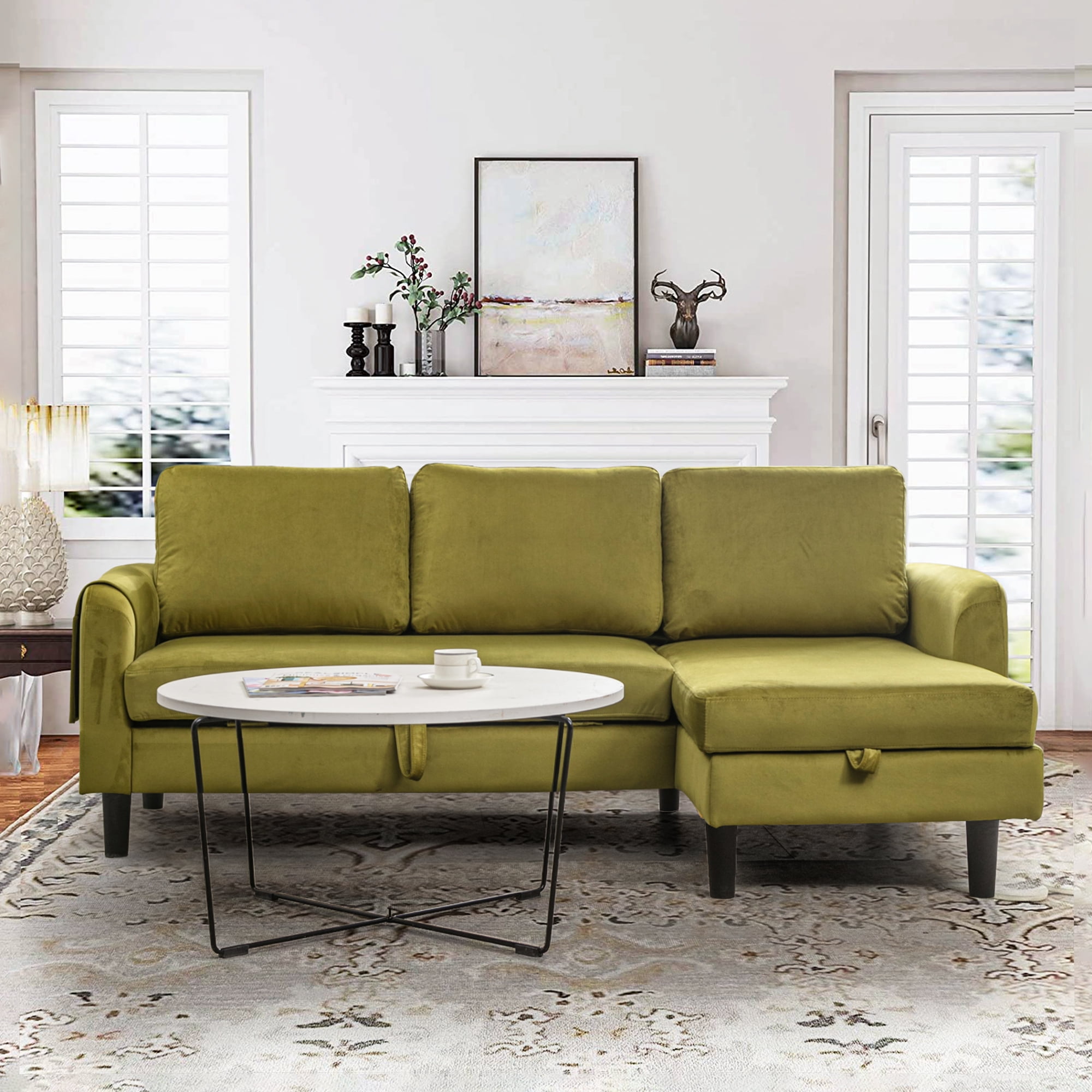 Queen Sleeper Sofa With Chaise Lounge | Cabinets Matttroy