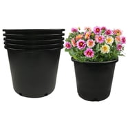 Pro Cal 3 Gallon Size Plant Containers, Premium Nursery Black Plastic ...