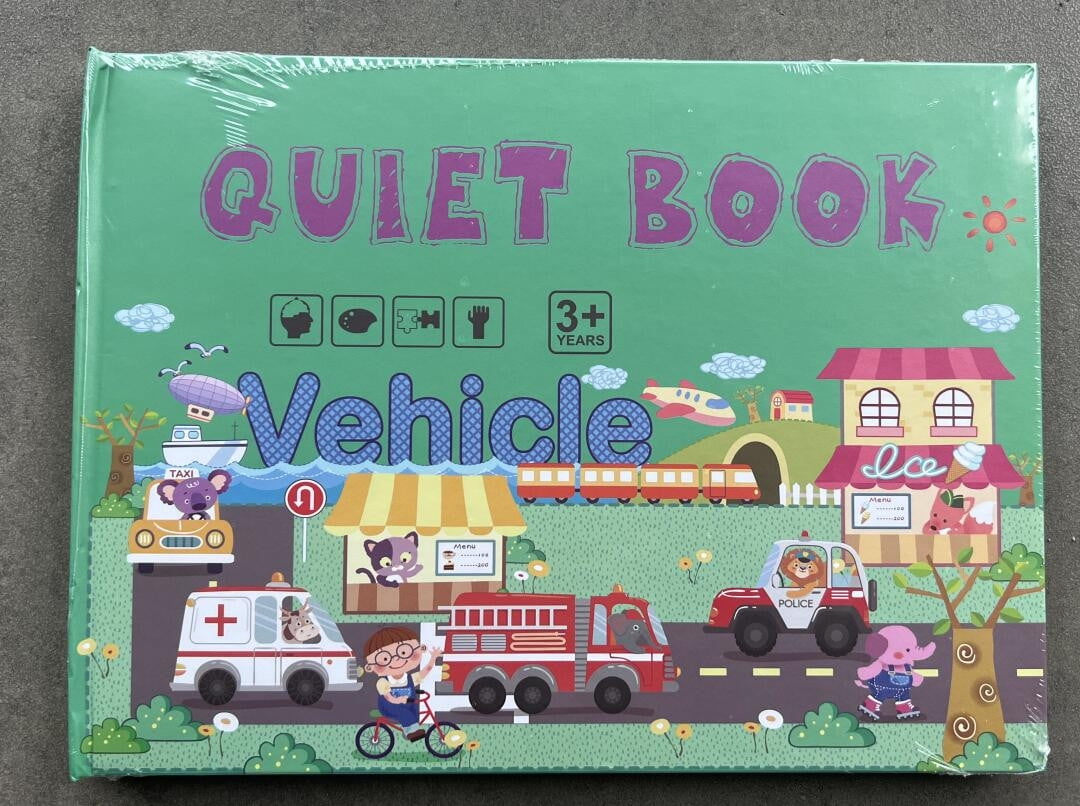 Toys Toys & Games Printable Earth Day Busy Binder Preschool Quiet Book ...