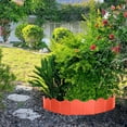 Plastic Garden Edging Border | 10-Piece Decorative Fence Kit for Flower ...