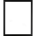 Picture Frames Set of 2. 1-1/8" Polystyrene Modern Black 8x10 ...