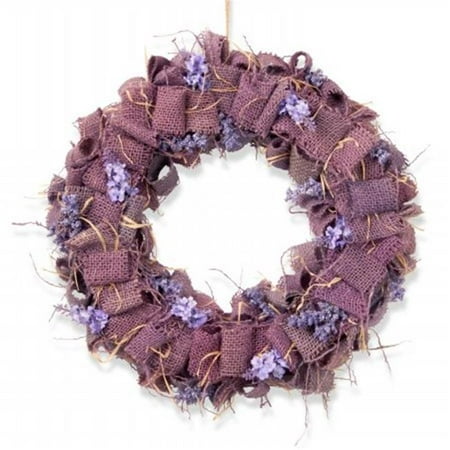 National Tree 16 in. Easter Wreath With Lavender Burlap | Walmart Canada