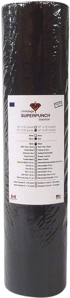 Invisible Mesh Stabilizer Black 1.5 oz 14.5 inch x 25 Yard Roll ...