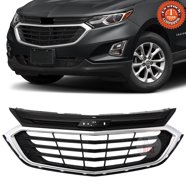 SHZAITOR Front Bumper Grille High Gloss Black Frame with Base Assembly ...