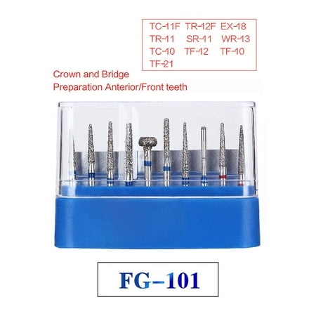 Tib 1 Box Diamond Dental Drill For High Speed Handpiece Fg Series ...