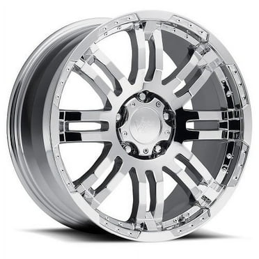 20x9 Vision Off-Road 353 Turbine Gunmetal Machined Wheel 6x135 (18mm ...