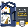 Shell Rotella T6 Synthetic 5W-40 Diesel Motor Truck Engine Oil, 1 ...