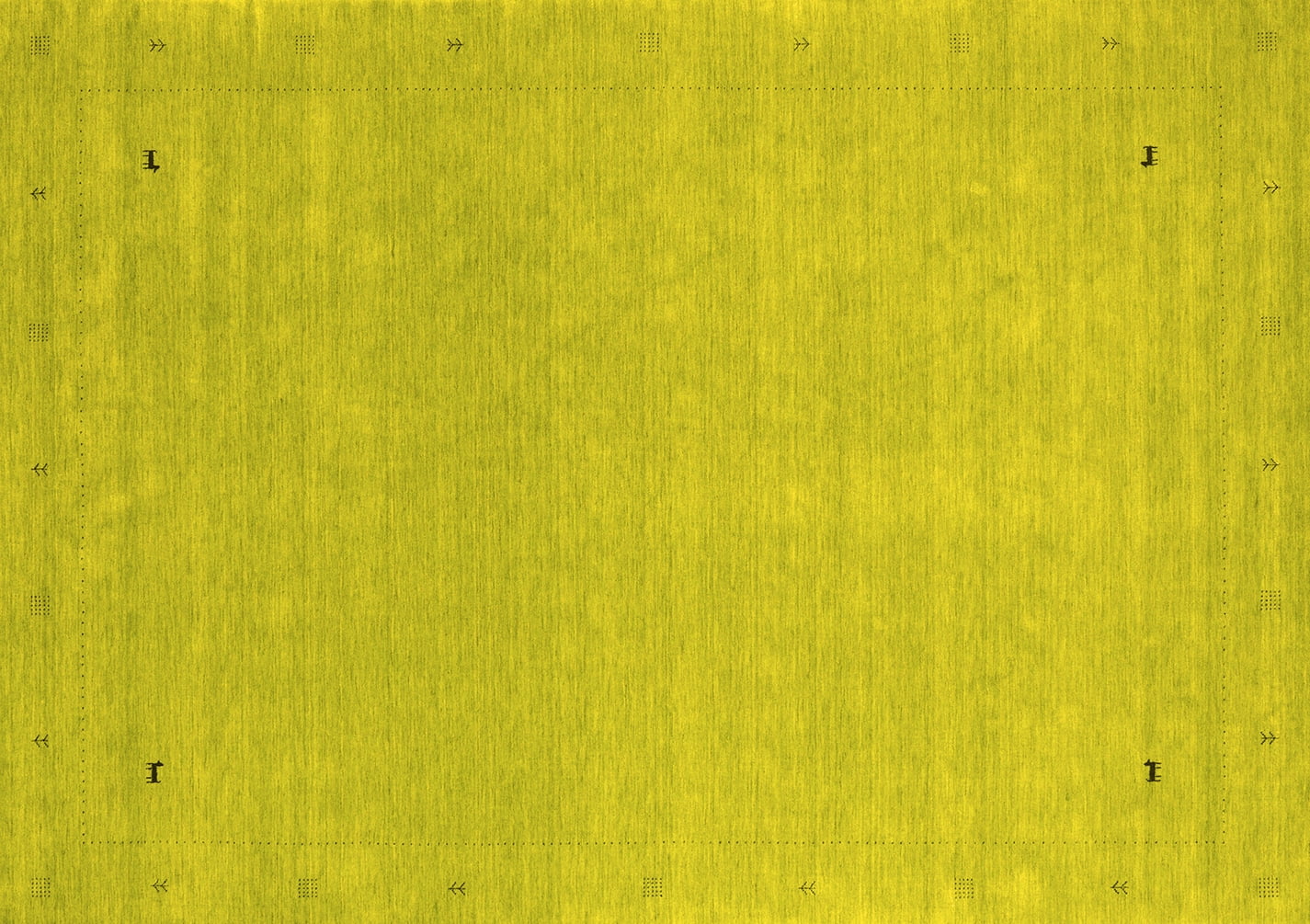 Ahgly Company Indoor Rectangle Abstract Yellow Contemporary Area Rugs ...