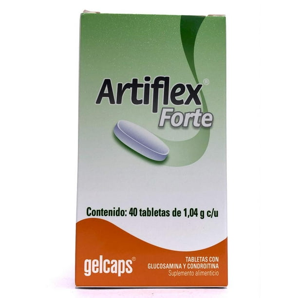 Artiflex Forte Glucosamina Y Condroitina 40 Cápsulas 1.04 Grs Gelcaps ...