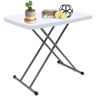 Rectangle Folding Height Adjustable Table, Folding Cocktail Table ...