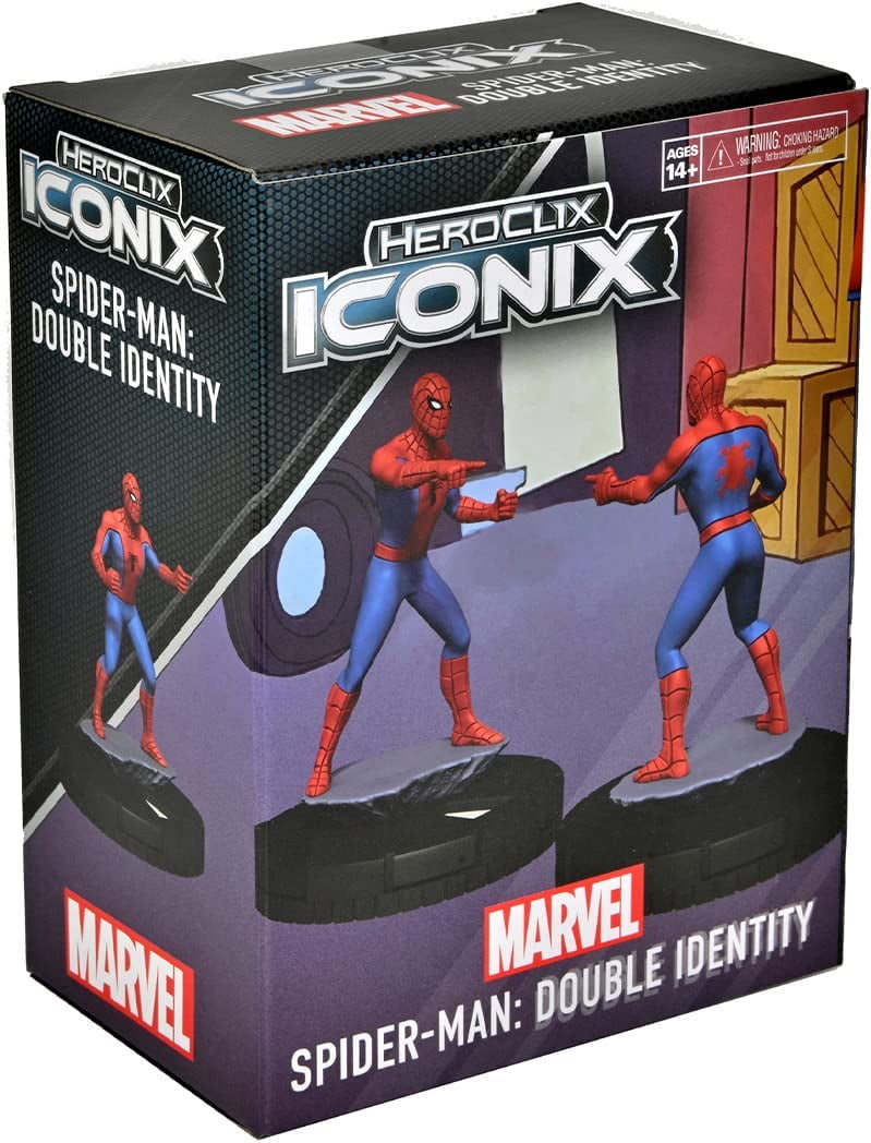 Marvel HeroClix Iconix: Spider-Man Double Identity - Walmart.com