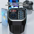 KQJQS Intelligent Digital Display Car Mounted Cup Type Inverter ...
