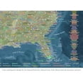 National Parks Poster Map with all 600 NPS sites and USA Travel ...