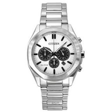 Citizen Men's Eco-Drive Weekender Brycen Stainless Chronograph Watch ...