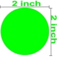 Walmart 2 Inch Round Stickers, Spring Green Color Code Labels, 500 ...