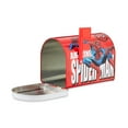 Spider-Man Small Tin Mailbox, 1 Count, with Flag, 3 inches high, 4 ...